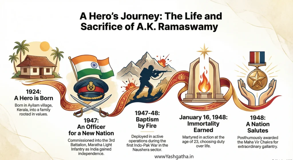 Major A.K. Ramaswamy, MVC: The 23-Year-Old War Hero Who Gave His Life ...